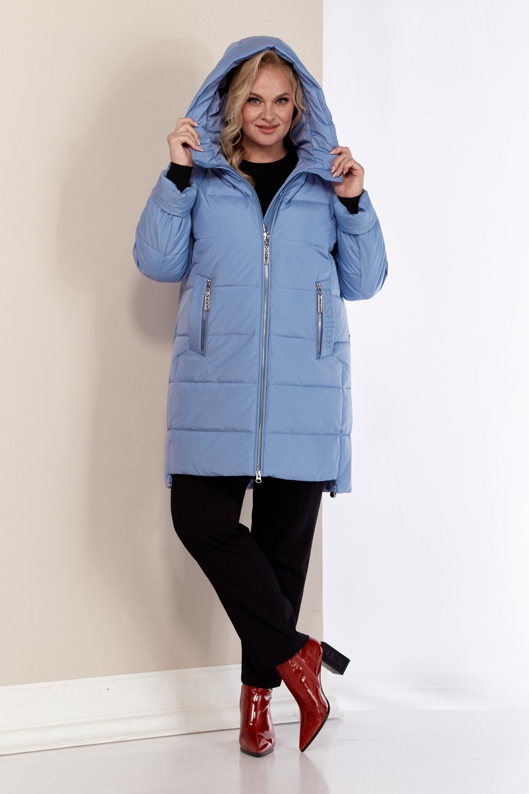 Куртка 2161 лаванда Shetti купить в интернет магазине Велесмода